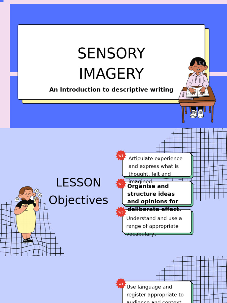 Sensory Imagery in Descriptive Writing | PDF | Senses | Neuroscience