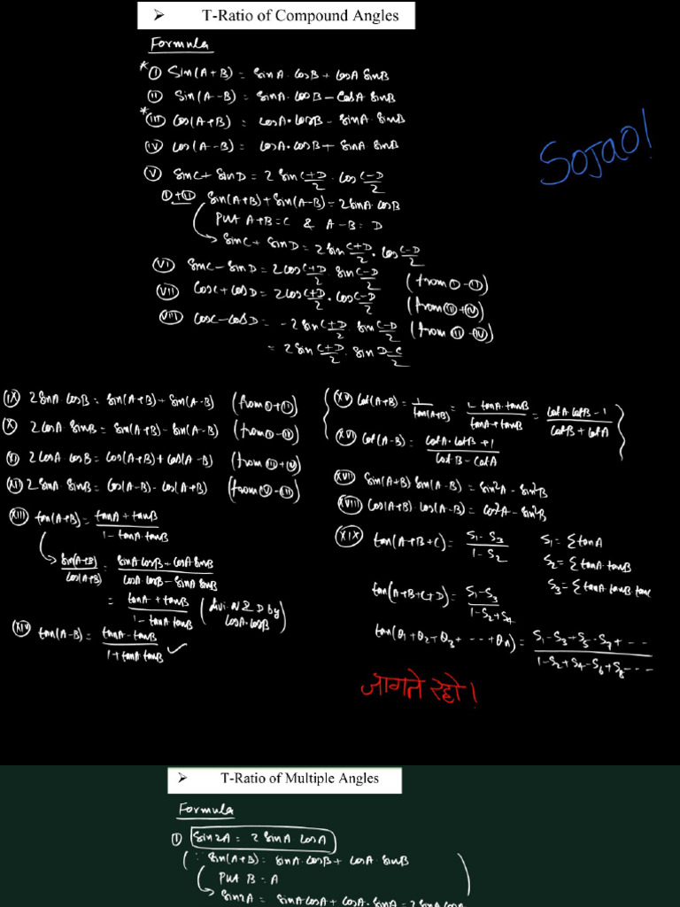 Trigo 2 M5 Notes1 | PDF