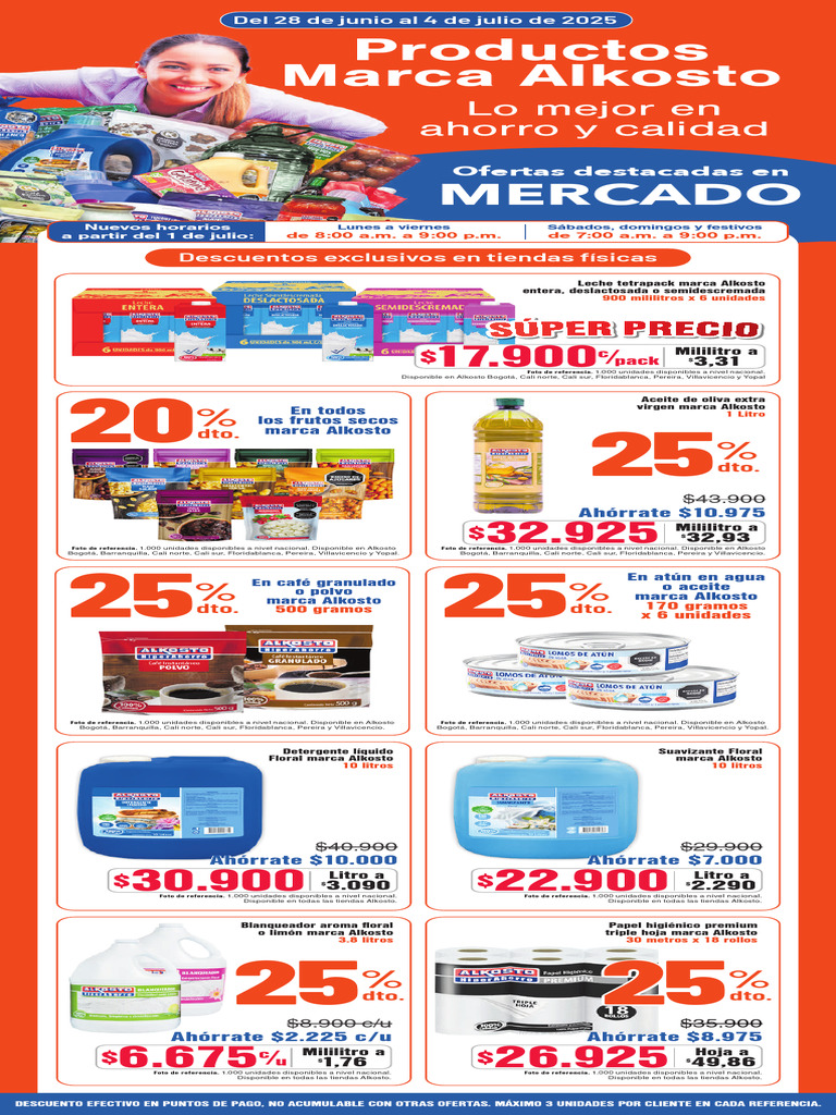 Ofertas y Descuentos en Alkosto 2025 | PDF | Alimentos