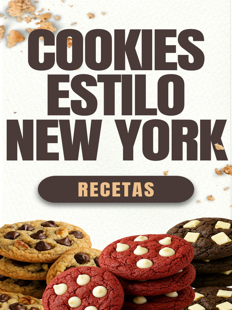 Recetas de Cookies Variadas y Deliciosas | PDF | Chocolate | Galleta