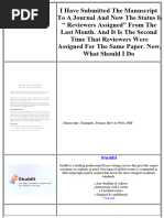 Cover Letter For Elsevier Journal Sample | PDF | Academic Journal | Editing