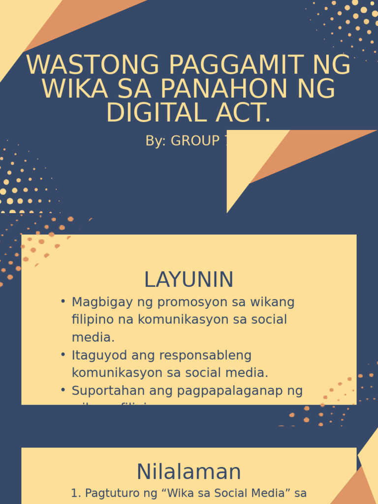 Orange Blue Abstract Modern Seminar Proposal Presentation | PDF