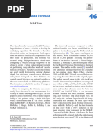 Barrett Universal II IOL Calculation | PDF