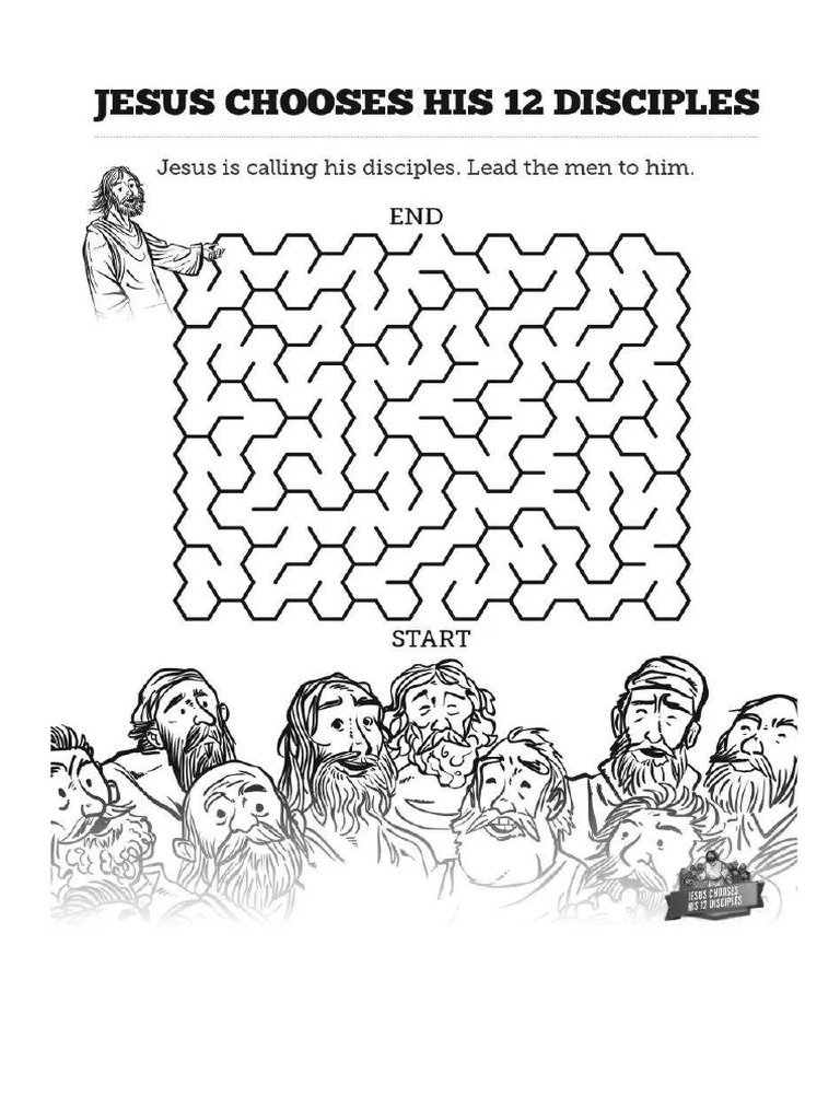 Activity Sheets 12 Disciples | PDF