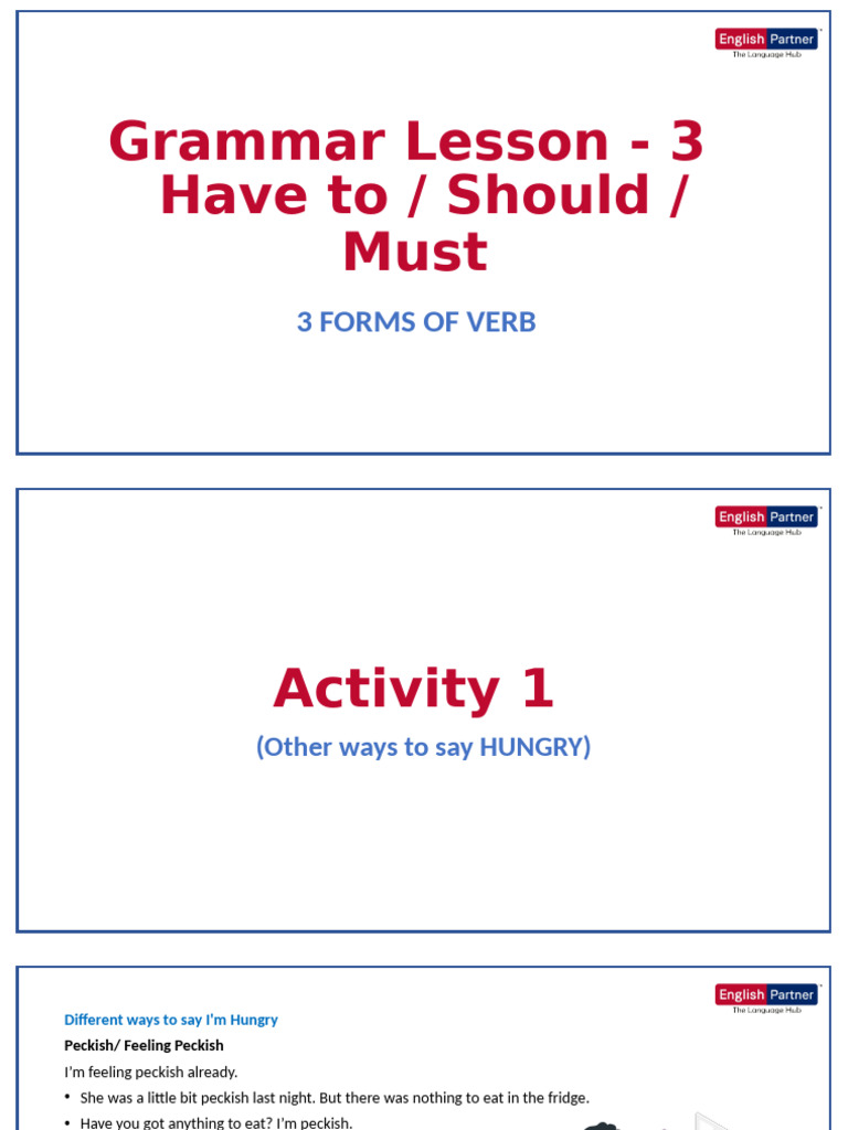 EPK DAY 3 | PDF | Verb | Linguistic Typology