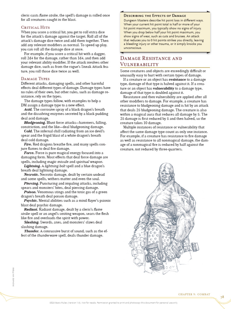DND BasicRules 2018-78-100 | PDF | Gary Gygax Games | Dungeons & Dragons