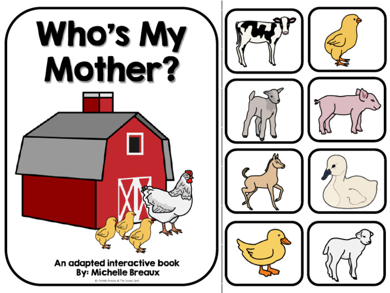 Interactive Book-Farm Animals Mothers Babies-1 | PDF