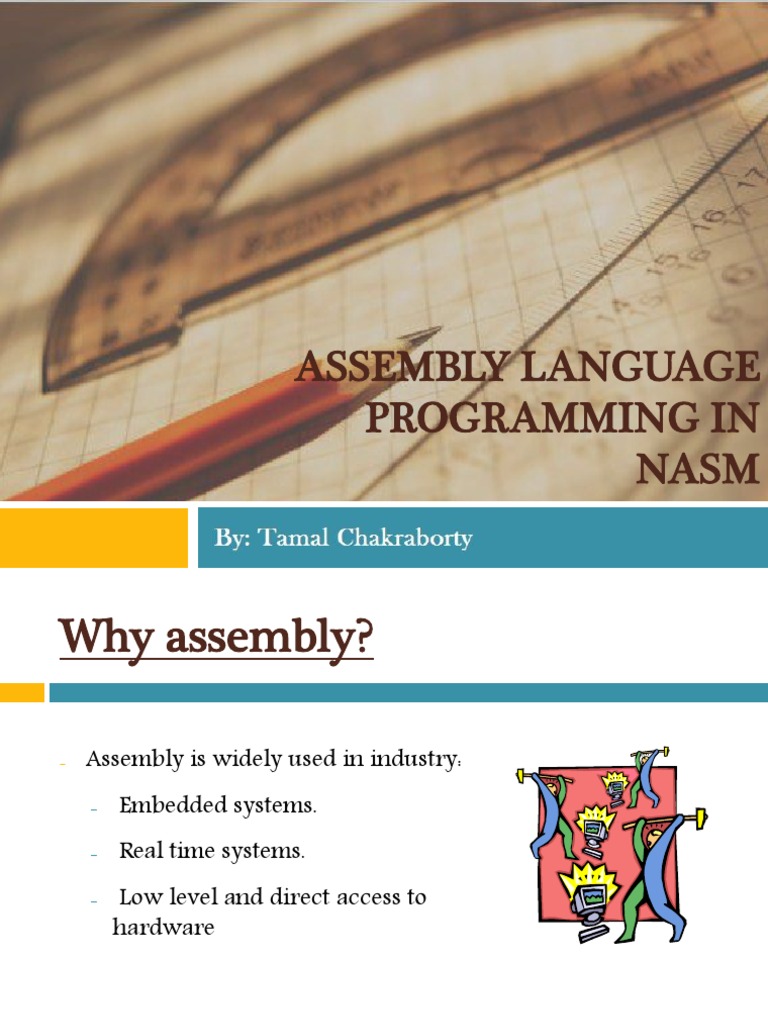 Assembly Language Programming In Nasm Instruction Set Integer Computer Science