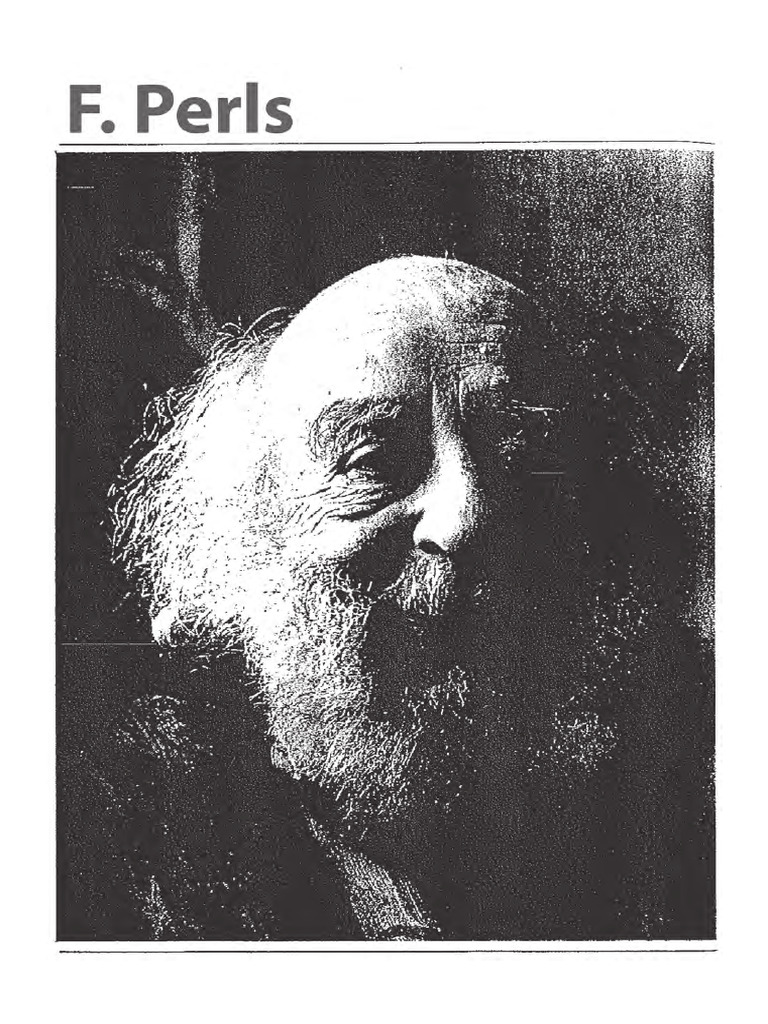 Frederick S Perls and Gestalt Therapy | PDF