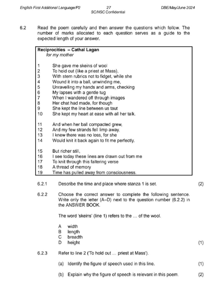 Poetry Questions and Answers Guide | PDF | Poetry