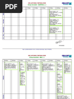 How To Guide For Class Timetable On CELCAT | PDF