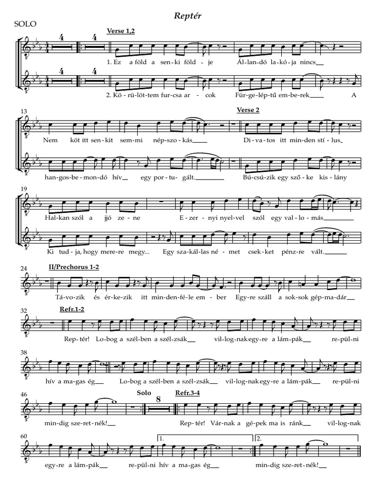 Reptér - Solo | PDF