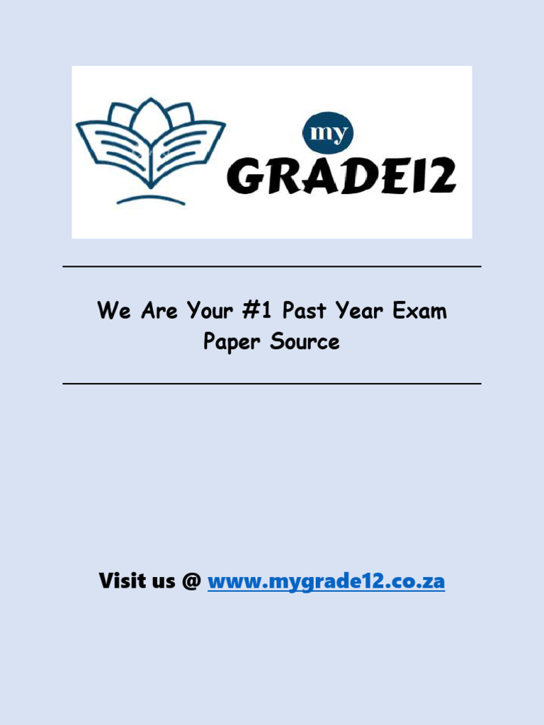 November 2022 Maths Lit Paper 1 Addendum | PDF
