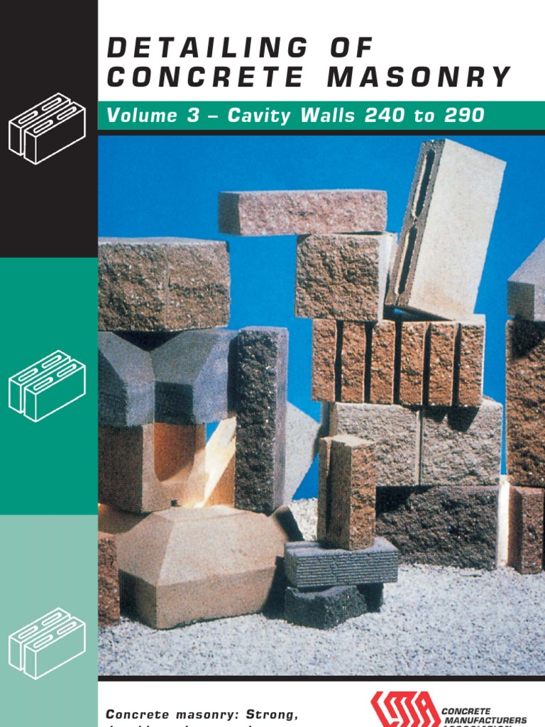 Guidelines on Detailing Concrete Masonry Cavity Walls from 240mm to ...