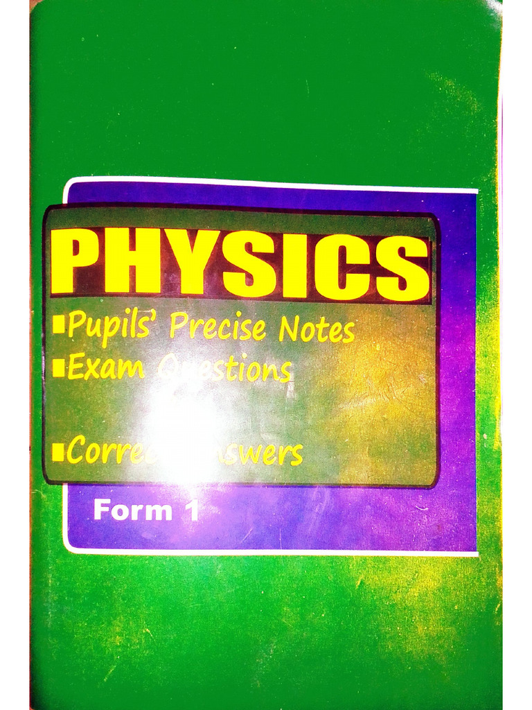 Form 1 Physics | PDF