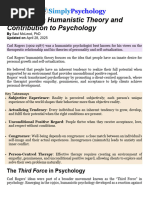 Person-Centered Theory (Carl Rogers) | PDF | Self Concept ...