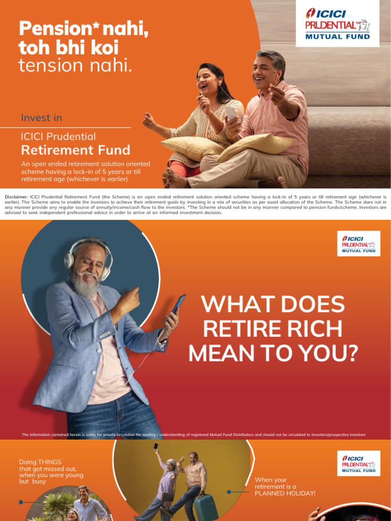 ICICI Prudential Retirement Fund Overview | PDF | Investing | Exchange Traded Fund