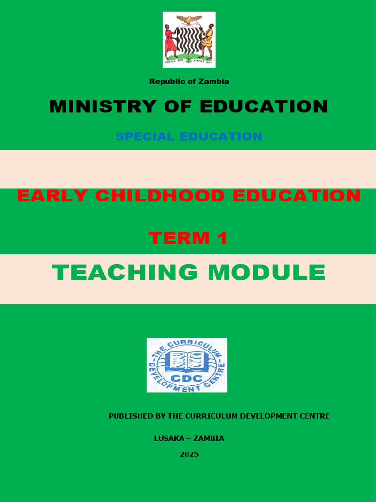 Intellectual Disability Ece Teaching Module 2025 | PDF | Hand Washing ...