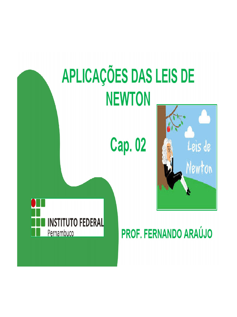 Aplicações das Leis de Newton | PDF | Força | Dinâmica (Mecânica)