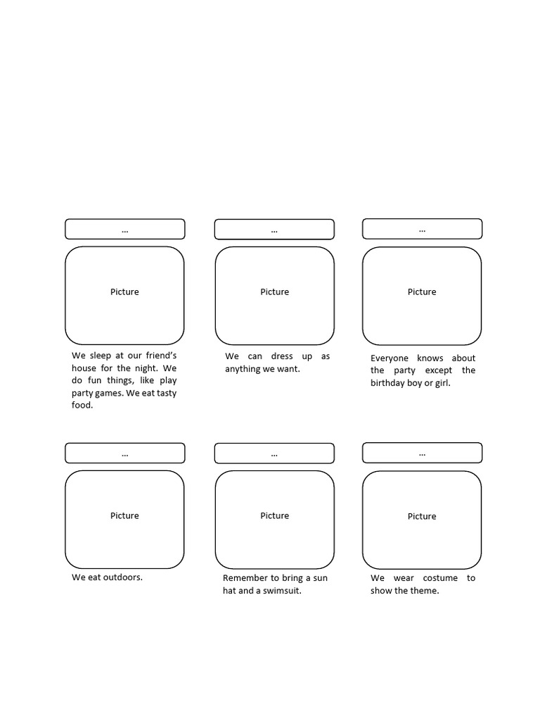Types of Parties Worksheet | PDF