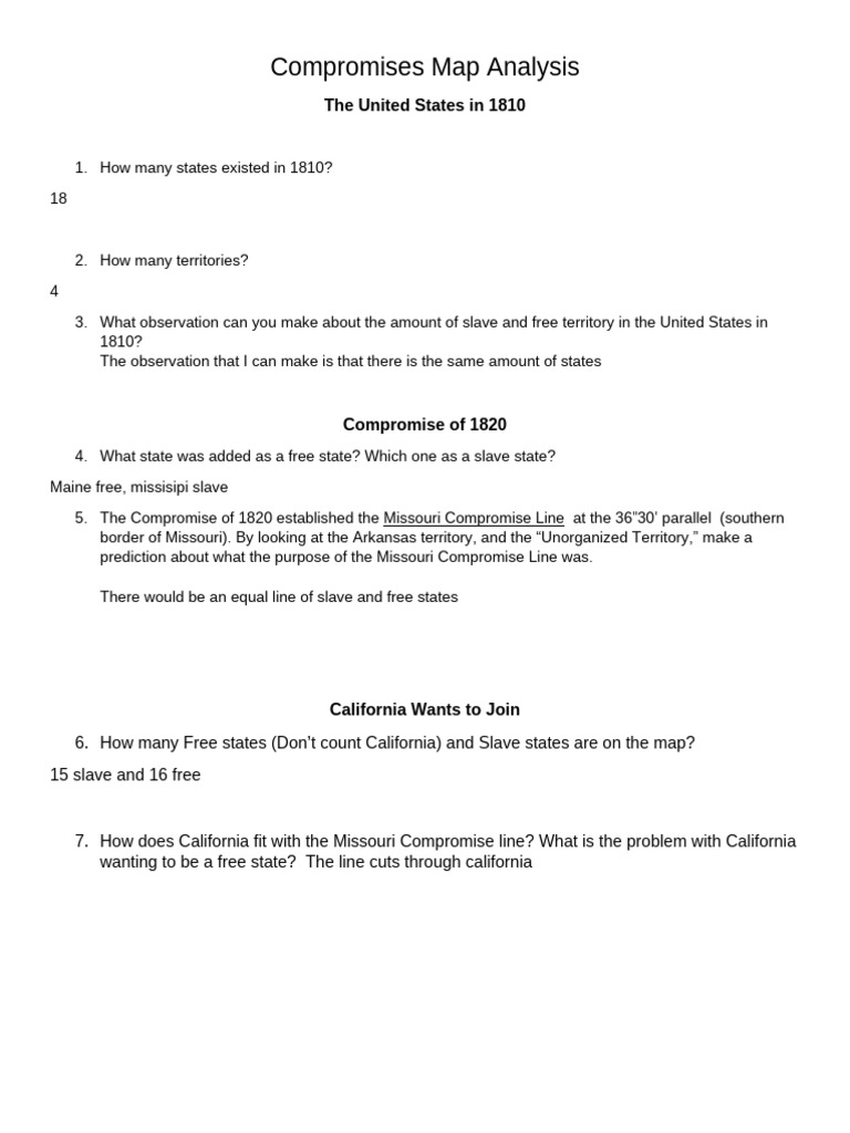 Compromises Map Analysis | PDF