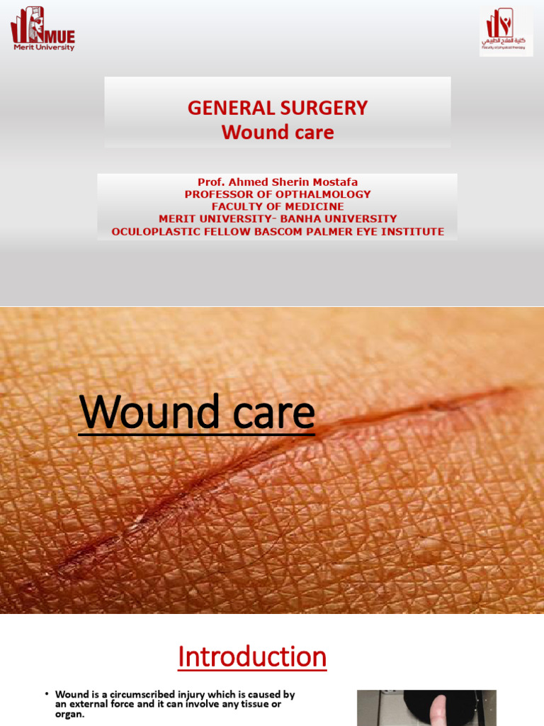 Wound Healing: Types and Treatment Methods | PDF | Wound Healing | Wound