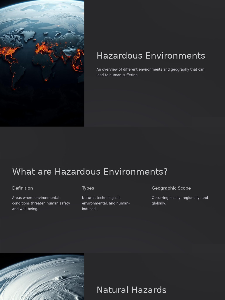 Hazardous Environments | PDF