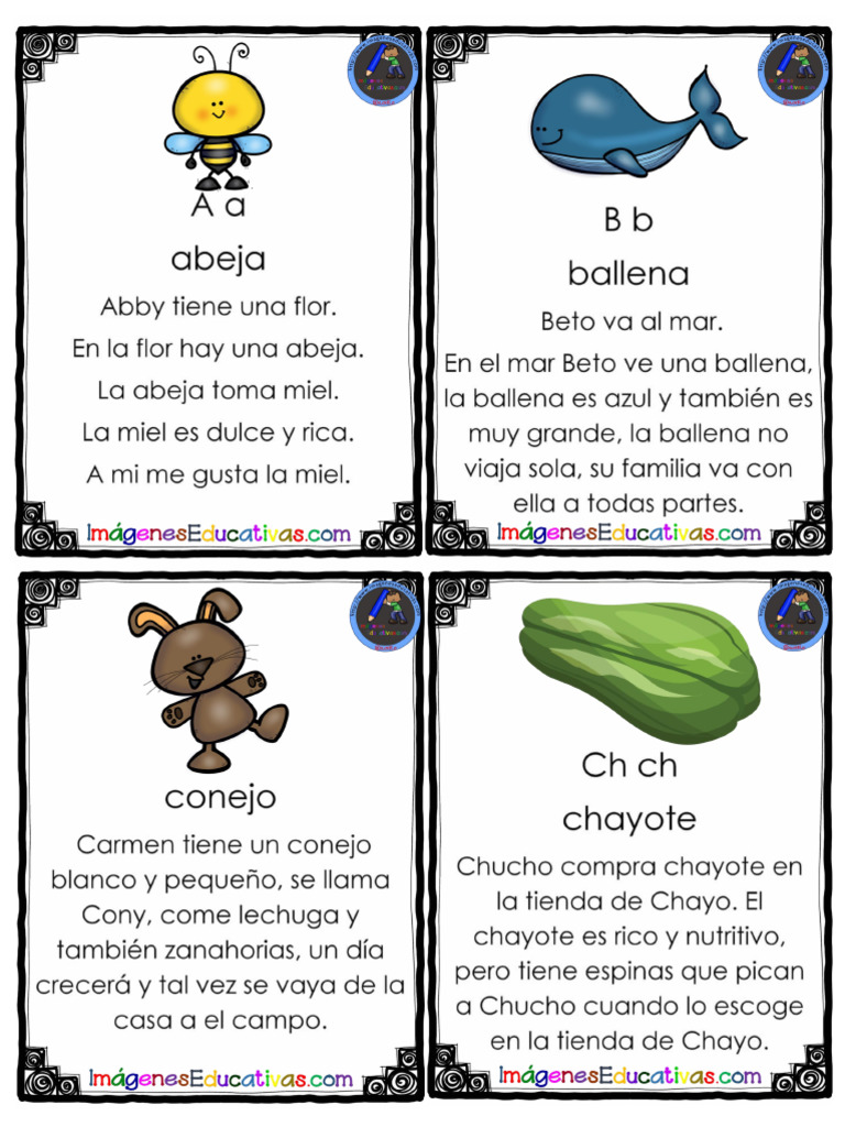 Librito de Lecturas Abecedario para Armar | PDF