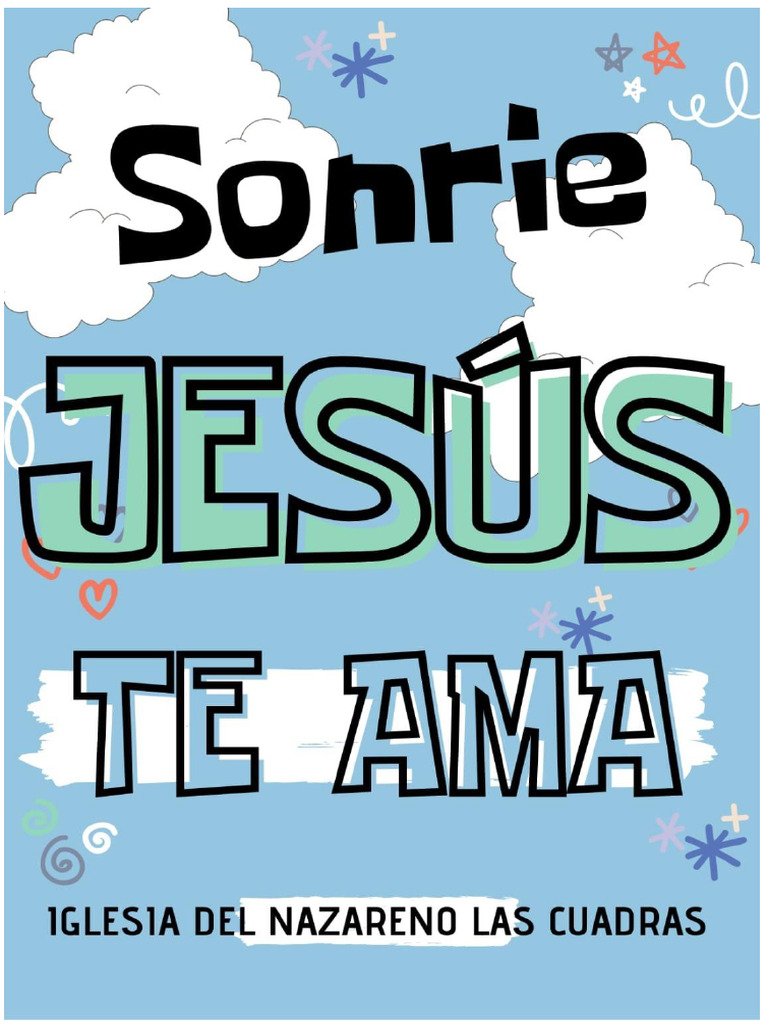 Letrero JESUS TE AMA | PDF
