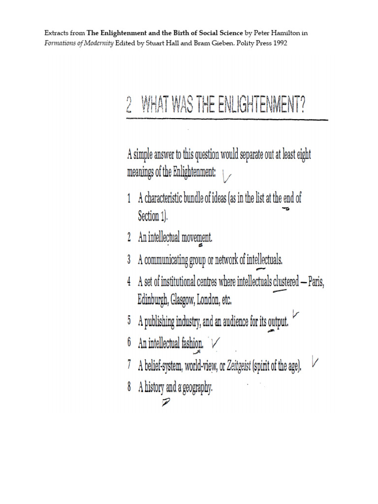 Enlightenment 1 | PDF
