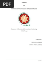 Smart Card Prepaid Electricity System | PDF | Smart Card | Microcontroller