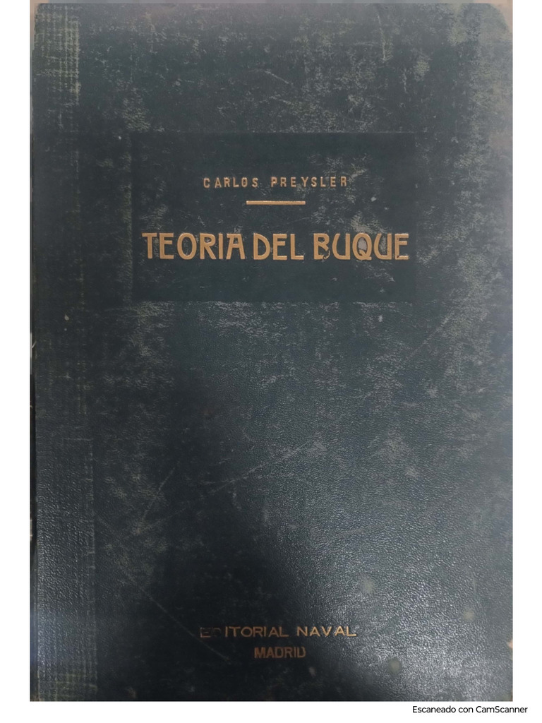 Teoría Del Buque - Preysler | PDF