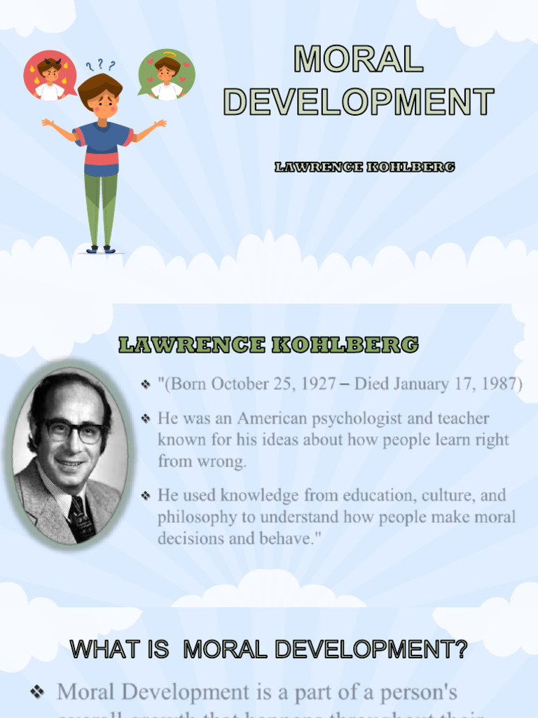 Kohlberg's Theory of Moral Development | PDF | Justice | Crime & Violence