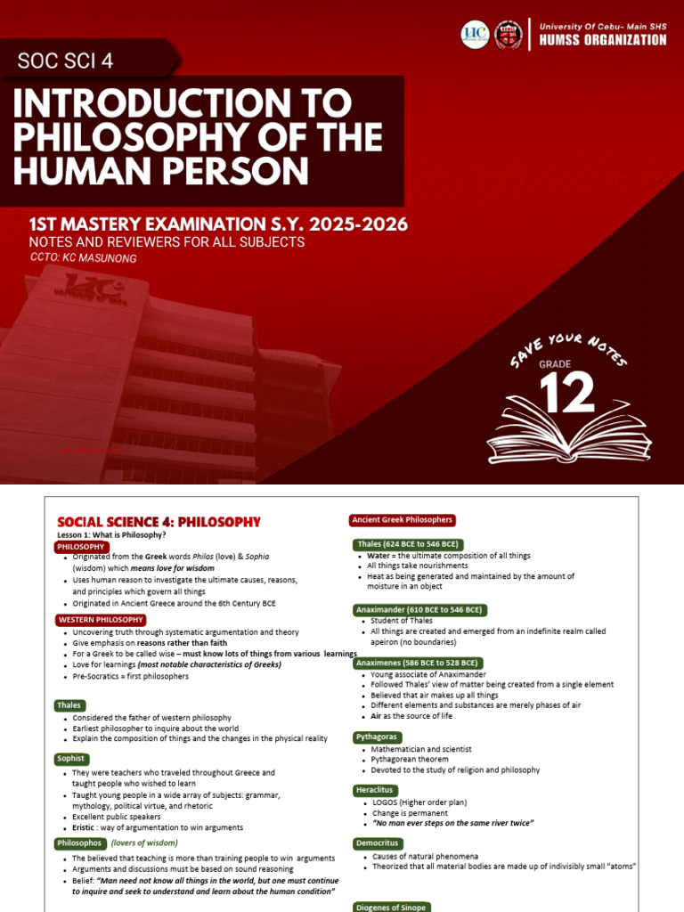 Introduction to Western Philosophy | PDF | Ancient Greek Philosophy ...