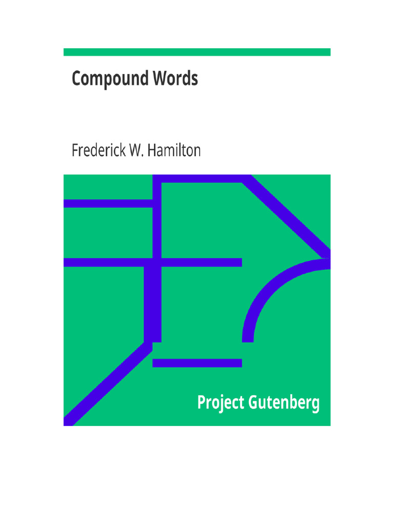Book Title: Compound Words - Author: Frederick W. Hamilton | PDF | Verb ...