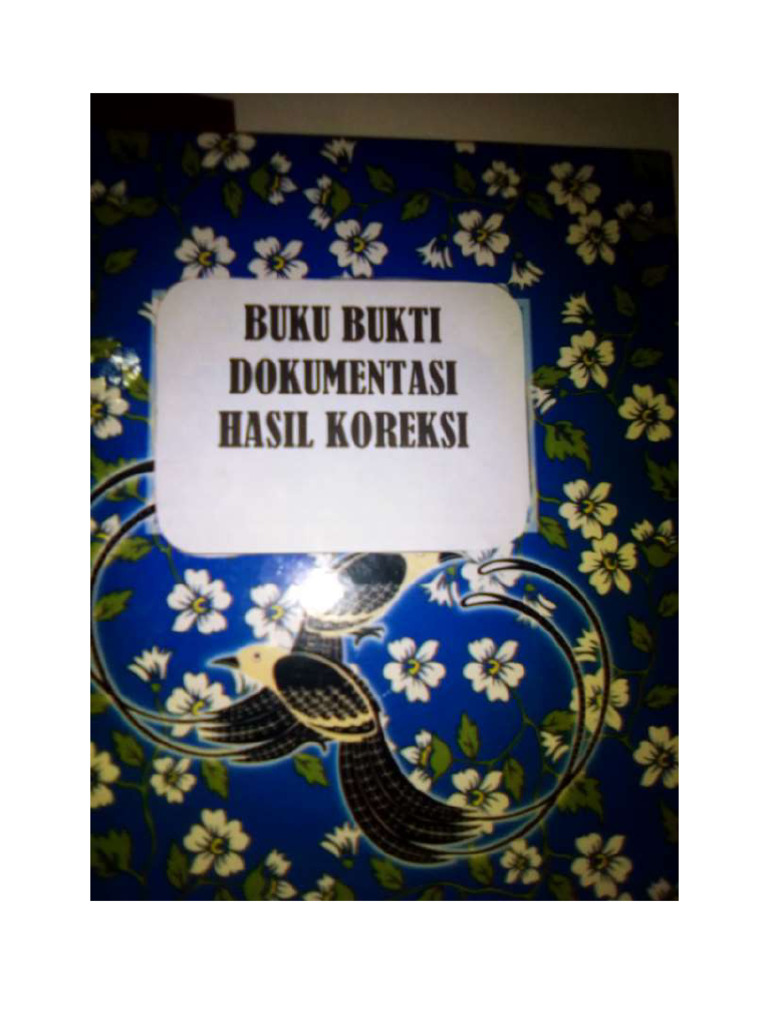 Bukti Dokumentasi Hasili Koreksi | PDF