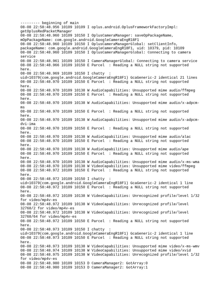 Log Cat 1754672328874 | PDF | System Software | Computer Engineering