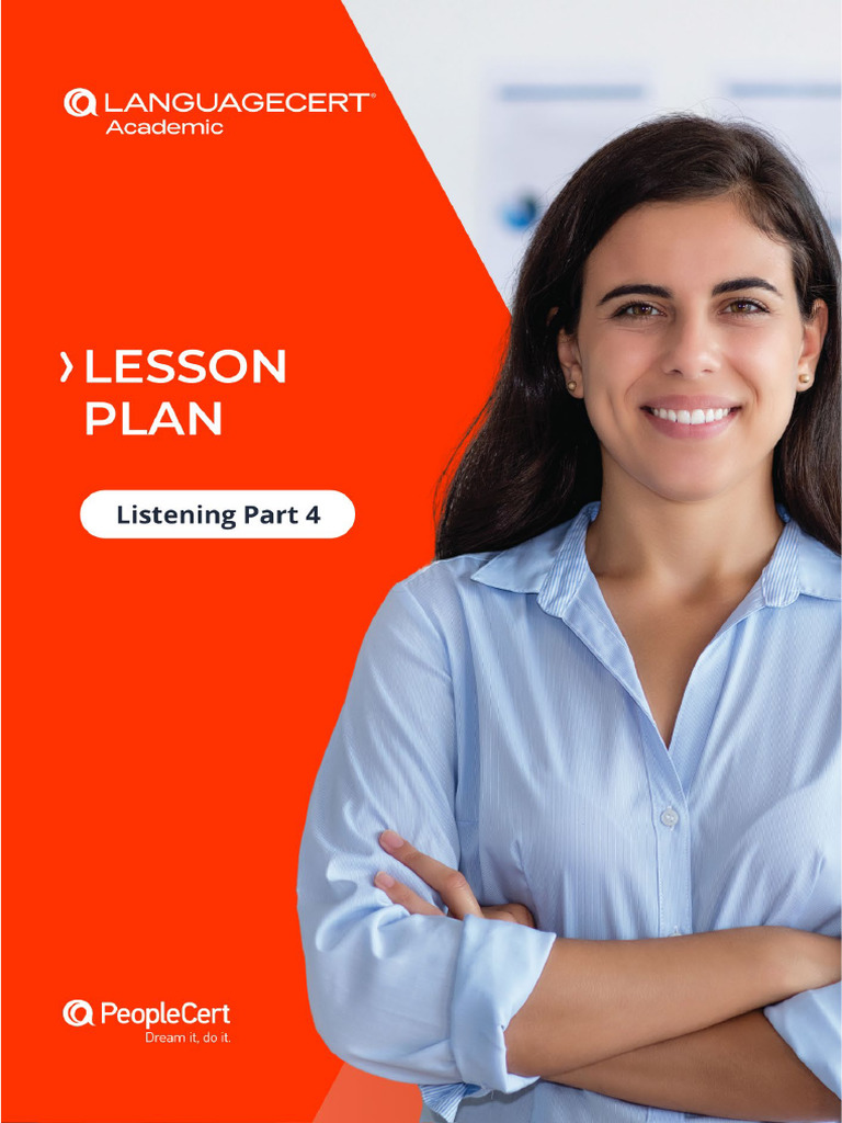 LANGUAGECERT C2 Listening Lesson Plan | PDF | Science | Scientific Method