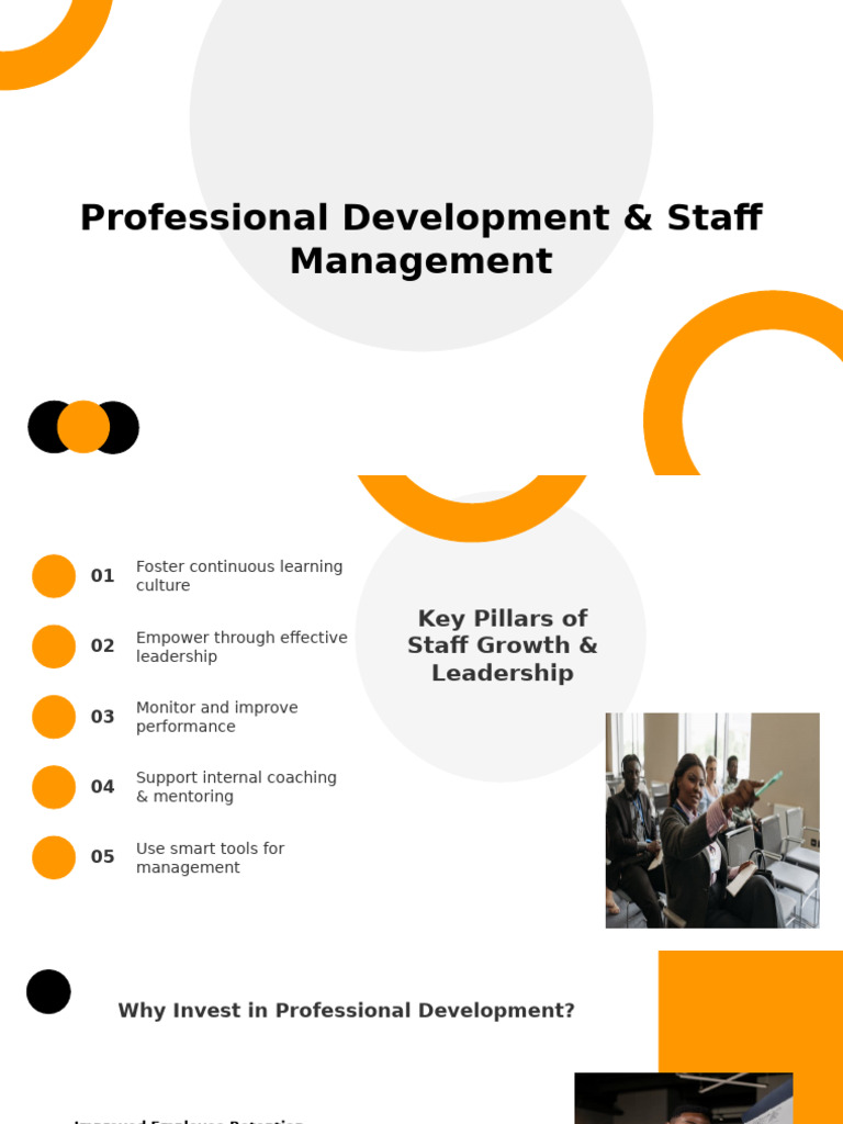 Professional Development and Staff Management | PDF | Mentorship ...