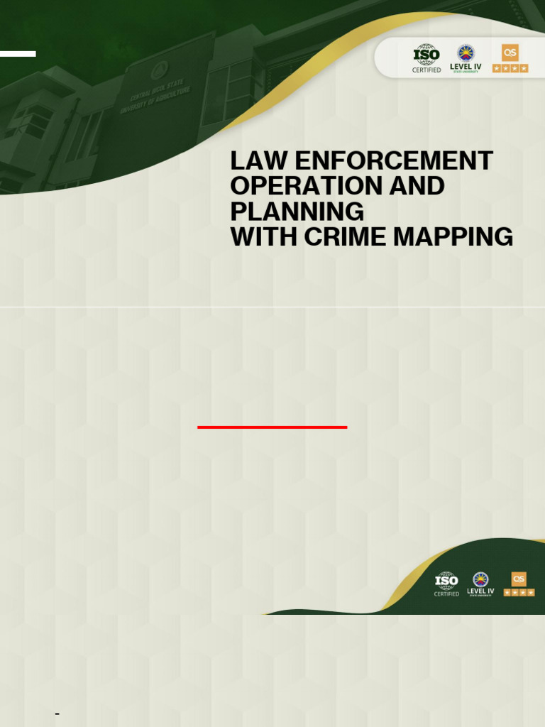 Law Enforcement Planning With Crime Mapping | PDF | Police | Crimes