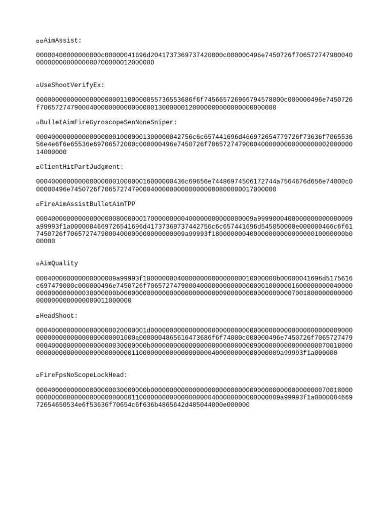 Hex - Code For Active - Sav | PDF
