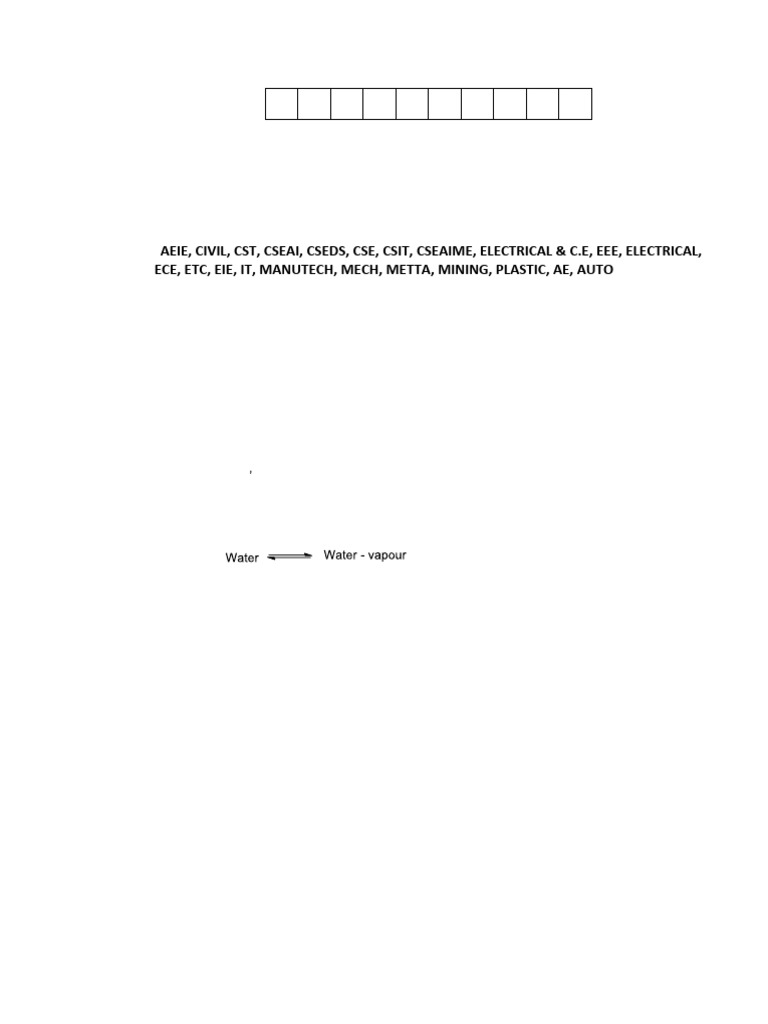 Chemistry 2nd Sem Aeie, Civil, CST, Cseai, Cseds, Cse, Csit, Cseaime ...