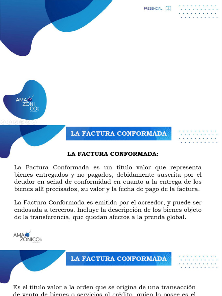 Factura Conformada: Definición y Características | PDF | Factura | Pagos