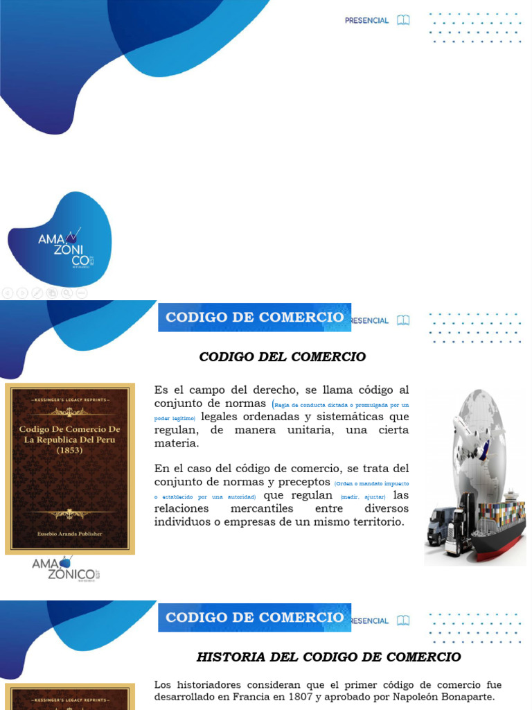 Código de Comercio: Normas y Funciones | PDF | Comercio | Dinero