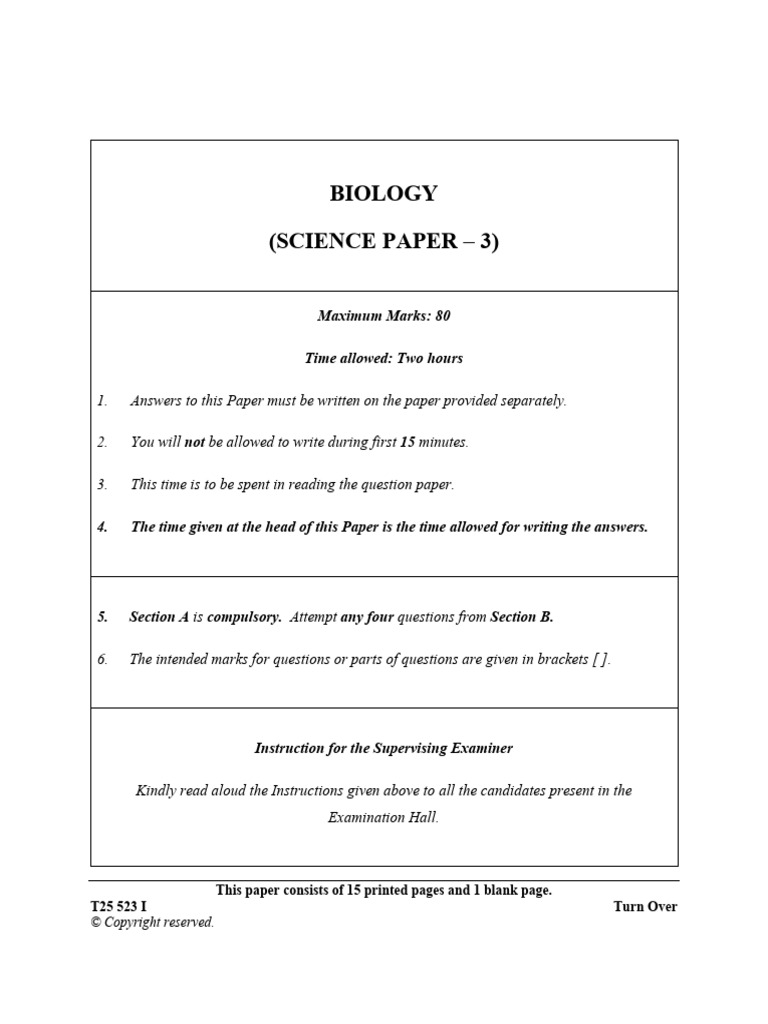 ICSE 2025 Improvement - 523 - SCI3 | PDF | Twin