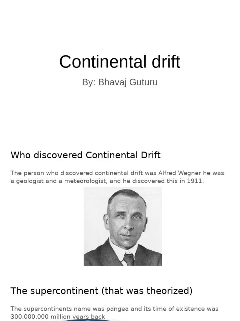 Continental Drift | PDF