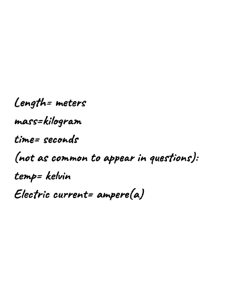 Physics conversion | PDF