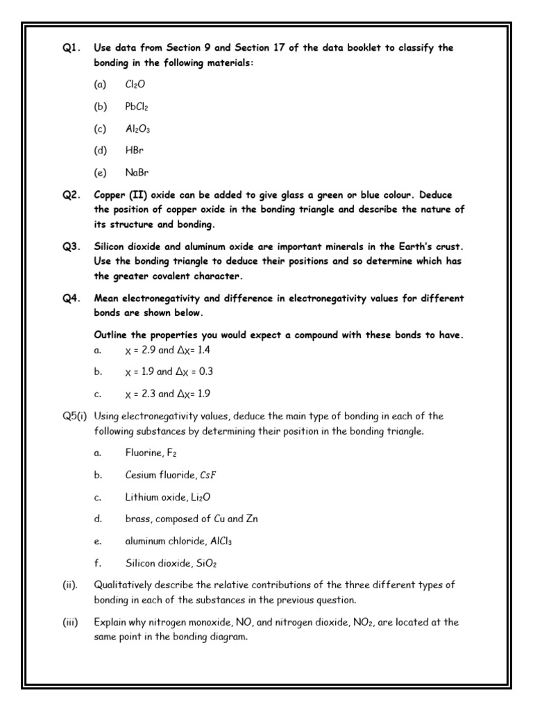Bonding Triangle QP | PDF