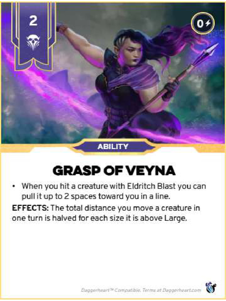 Grasp of Veyna | PDF