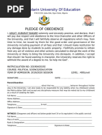 NYSC Registration Form Template | PDF | Social Institutions